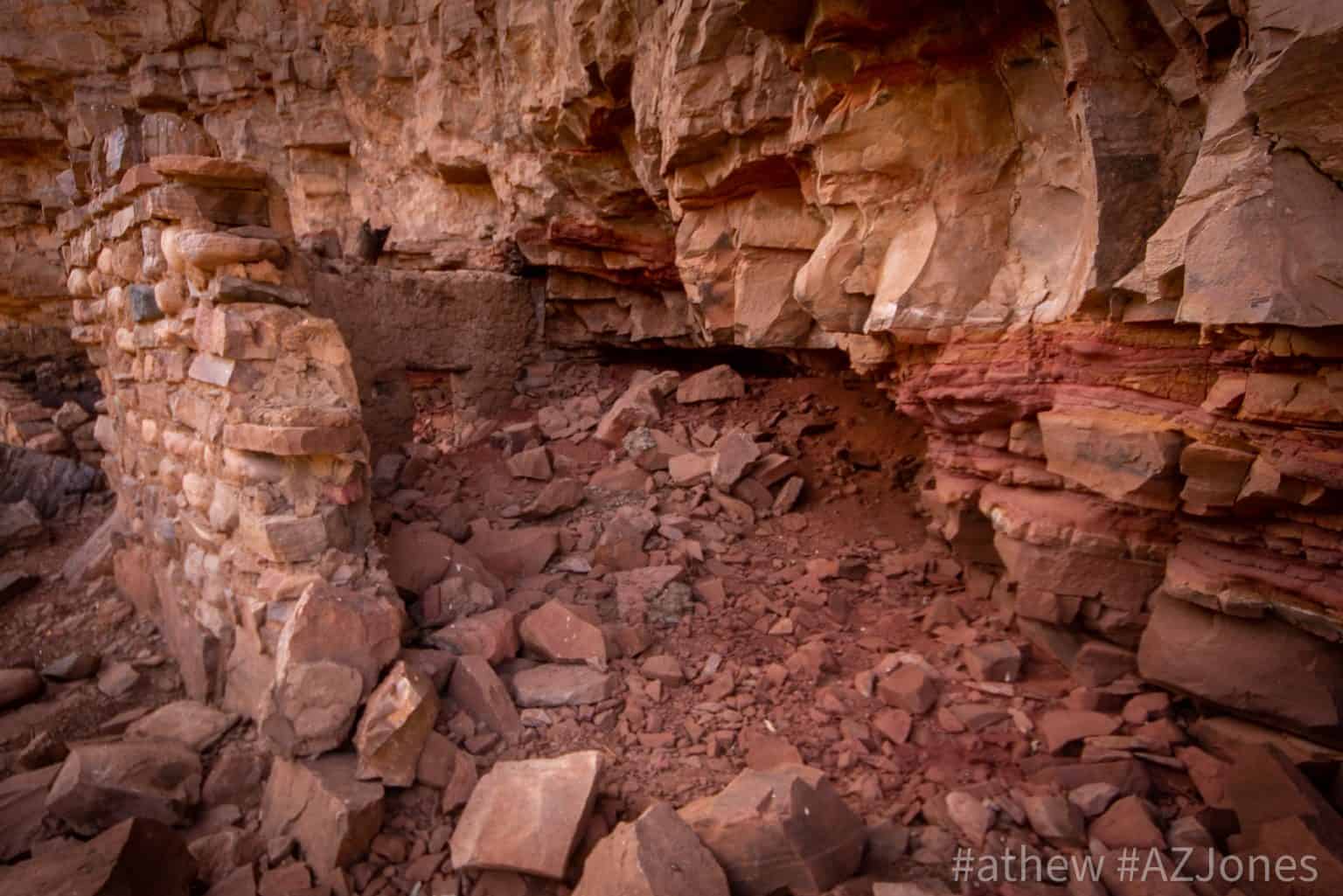 Ancient Creek Ruins, Sierra Ancha Wilderness – Arizona Jones